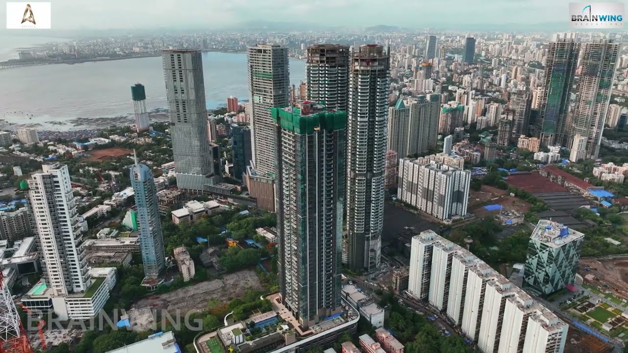 Raheja | Worli | Drone Views - YouTube