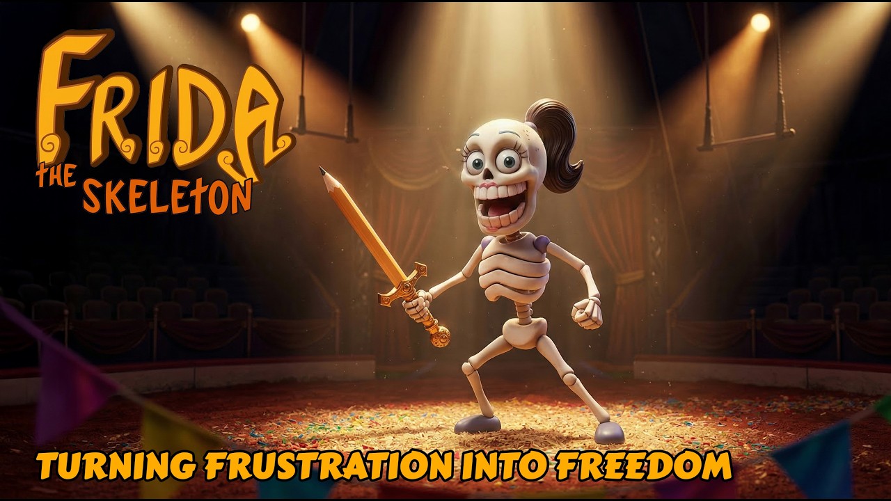 Frida the Skeleton 🎪 | Believe in Yourself | Inspirational Cartoon for ...