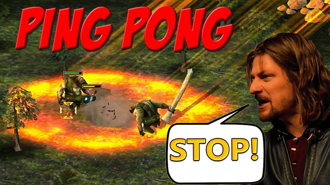 He is The New Ping Pong Ball | BFME 1 Patch 2.22 Online - YouTube