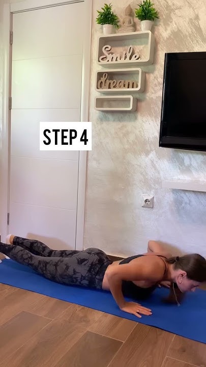 Can’t do push-ups? Only 5 steps to get first push-up at home💪🏼🔥 - YouTube