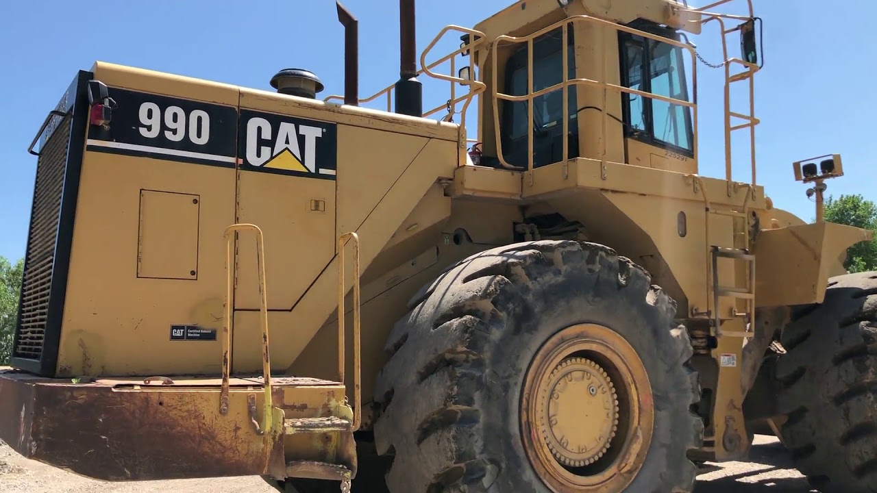 1994 CATERPILLAR 990 For Sale - YouTube