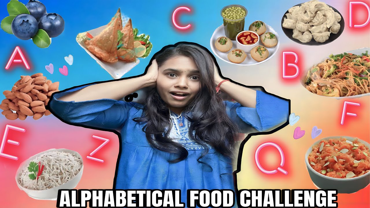 A TO Z EATING FOOD CHALLENGE 24 HOURS#challenge #foodvlogging # ...