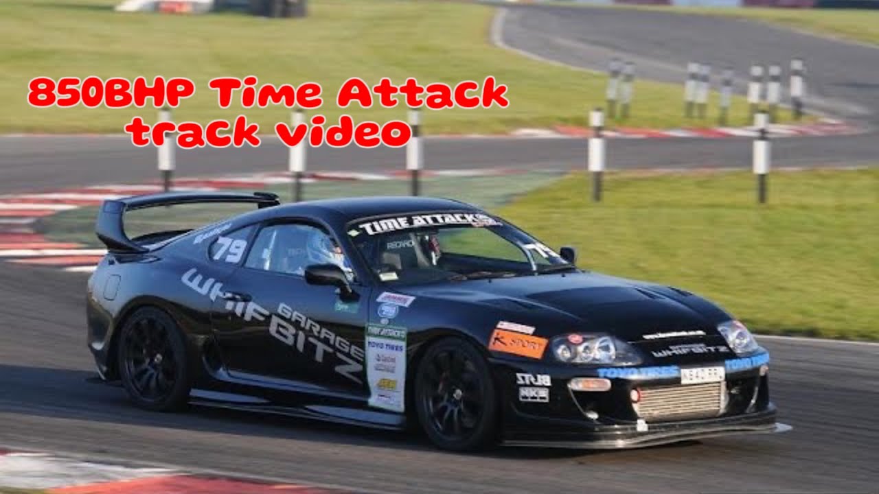 800bhp Time Attack Supra in car video! - YouTube