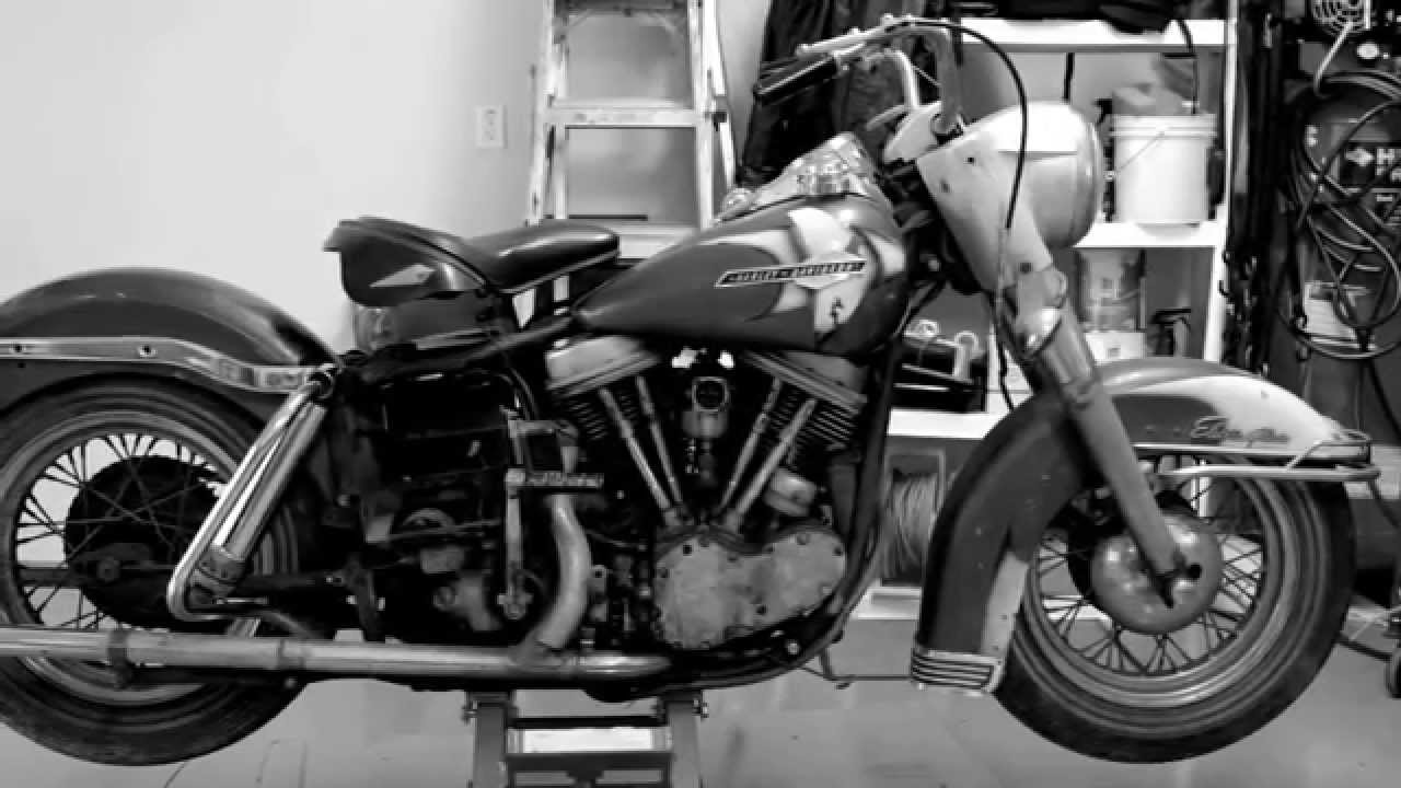 65 panhead - YouTube
