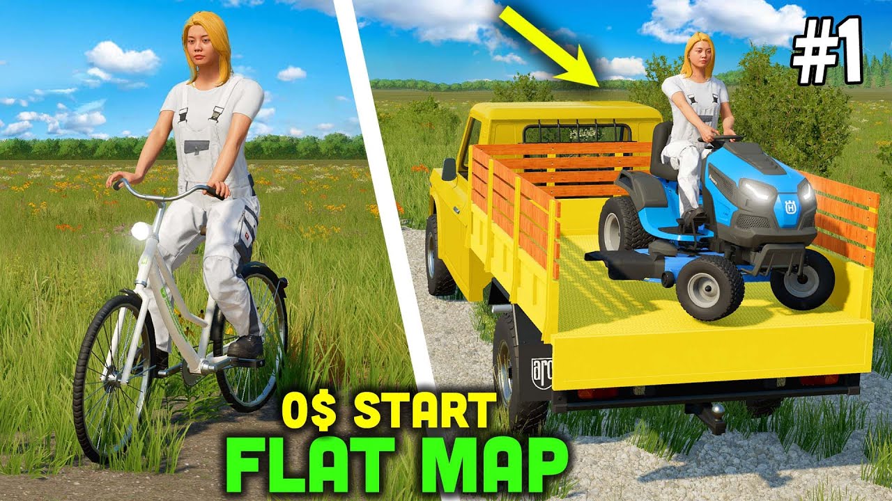 MEGA FARM from $0 on FLAT MAP 🚜👉 #1 - YouTube