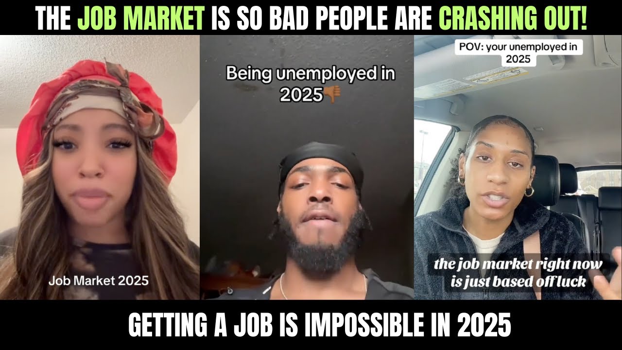The Job Market Is So Bad, People Are Crashing Out 😞💔 GETTING A JOB IS ...