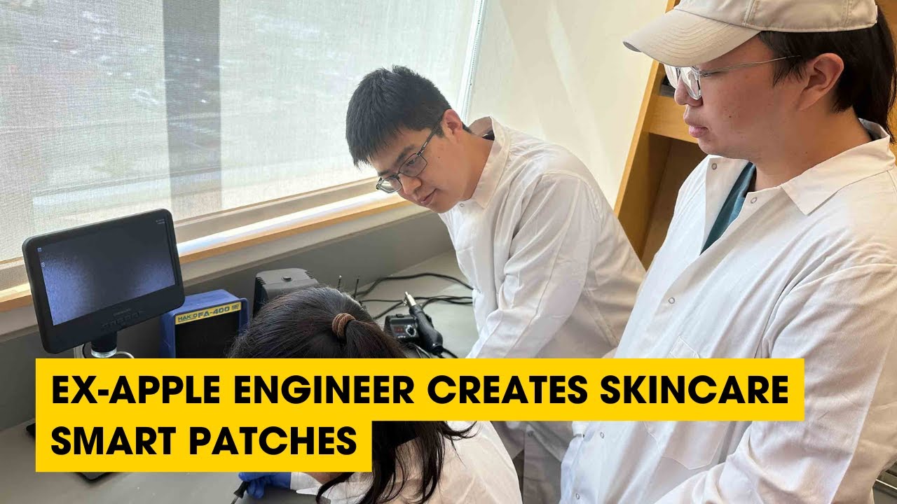 Ex-Apple Engineer Creates Skincare Smart Patches - YouTube