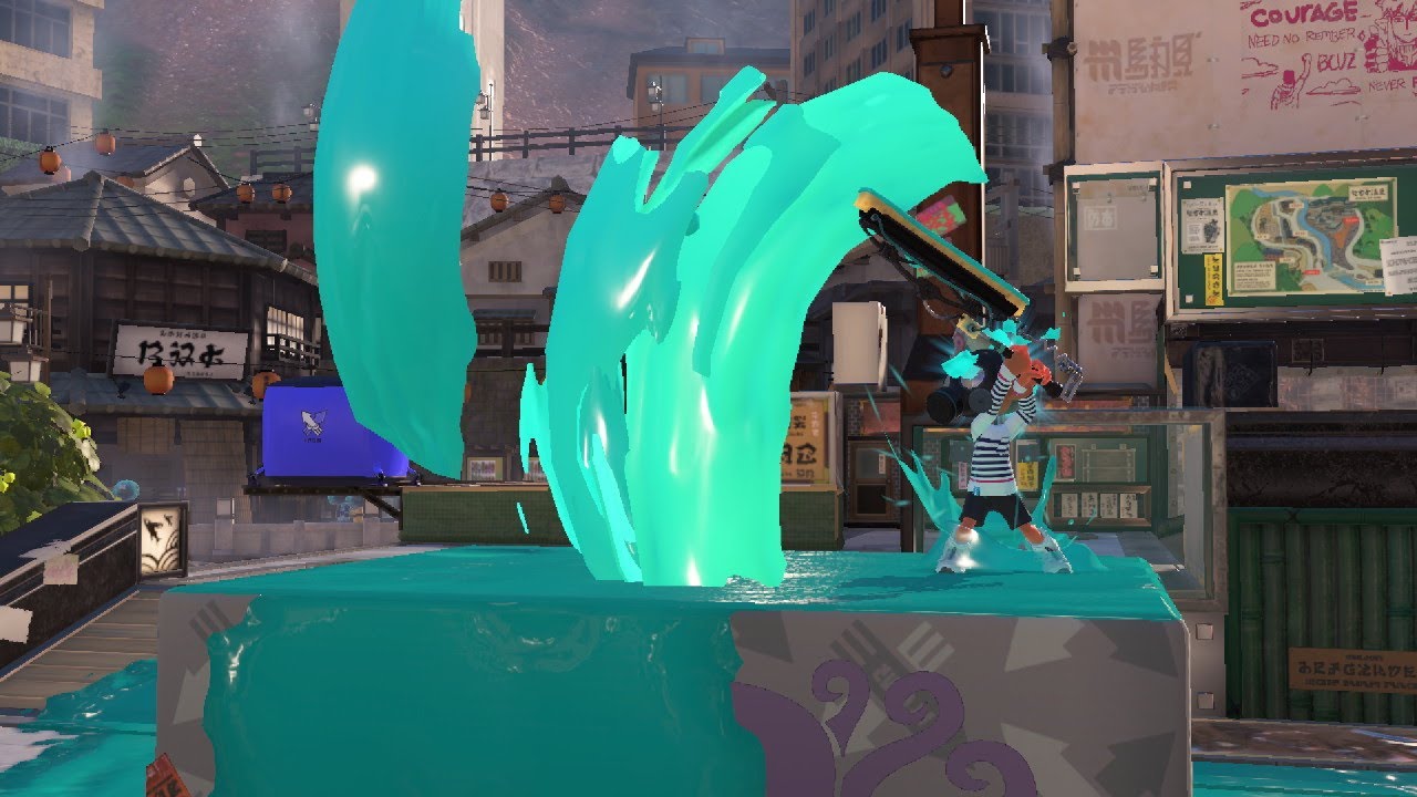 Splatana Wiper Splat Montage | Splatoon 3 - YouTube