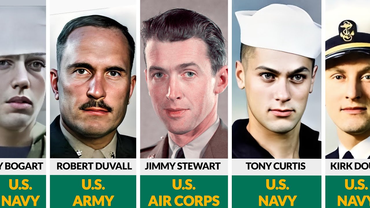 Actors You Didn’t Know Served in the Military - YouTube
