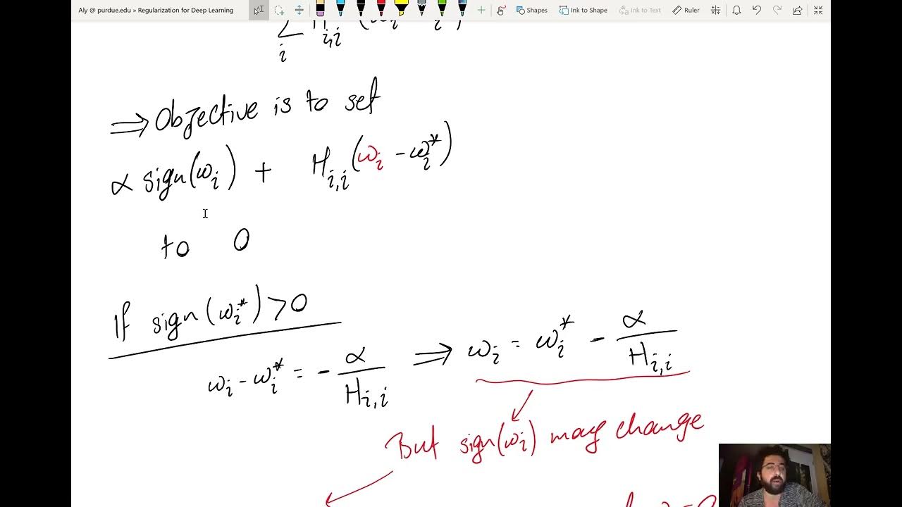 Introduction to Deep Learning - Module 2 - Video 29: Analysis of L1 ...