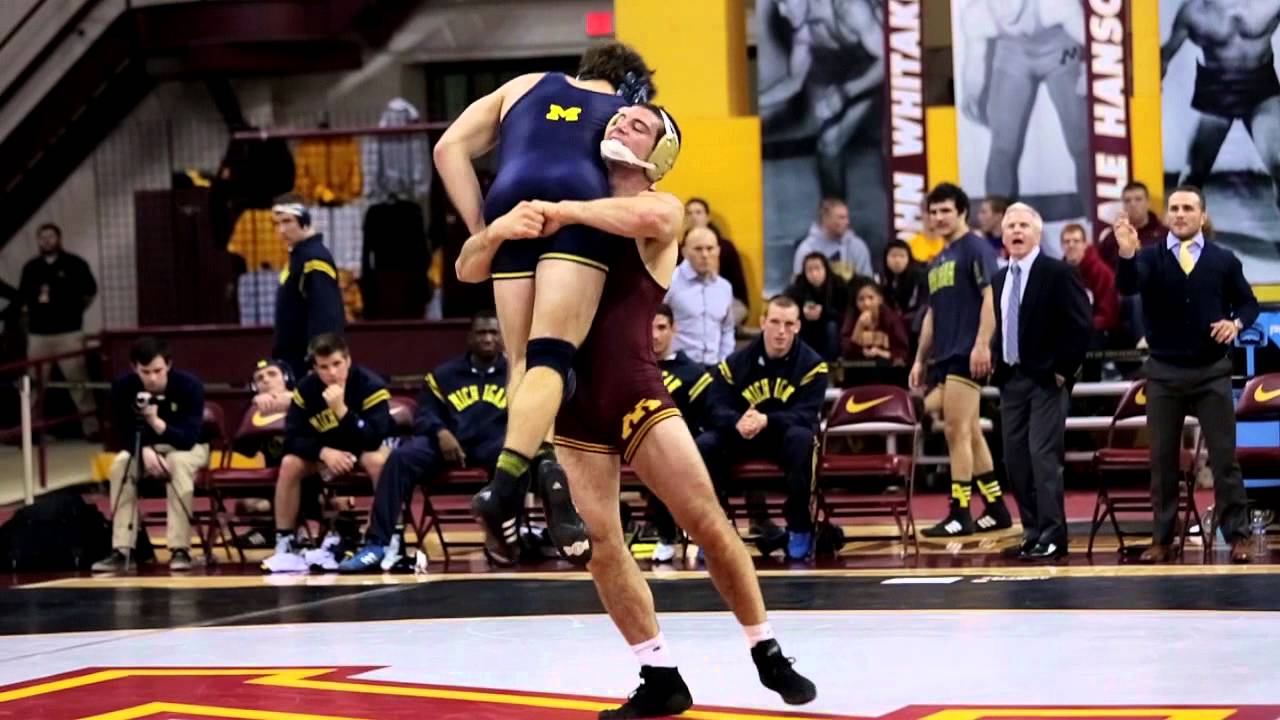 Minnesota Wrestling: Brett Pfarr Discusses Leadership - YouTube