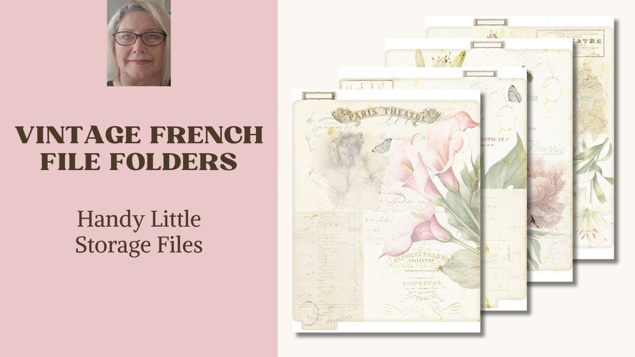 Vintage French File Folders Newly Uploaded! #frenchephemera #vintage # ...