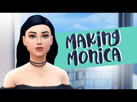 MAKING MONICA! \\\\ The Sims 4: Lets Play: CAS | ep.1 💗