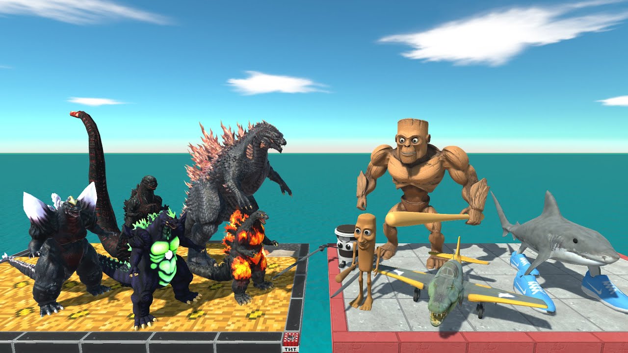 Monster Brainrot VS Godzilla |1 vs1| - Animal Revolt Battle Simulato ...