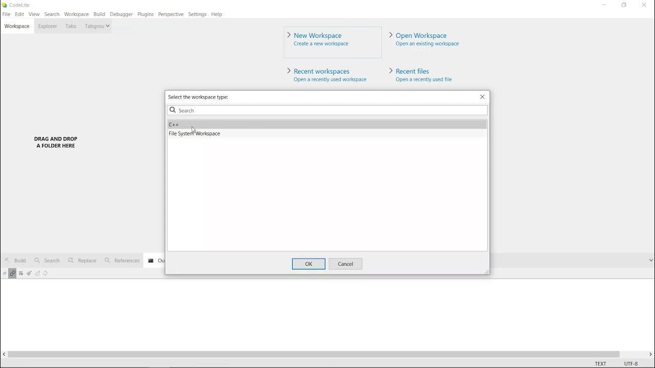 Install and Configure CodeLite on Windows with GCC for C++ 20 - YouTube