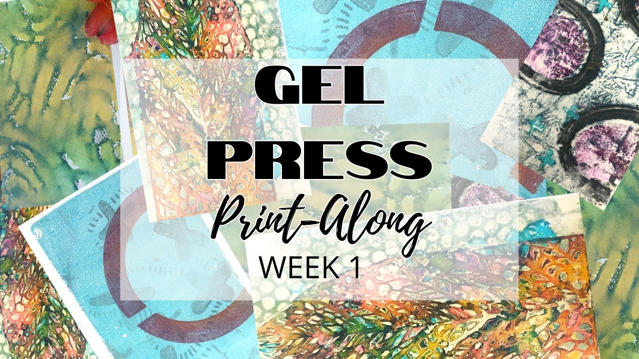 Gel Printing, 7 Different Tutorials - YouTube