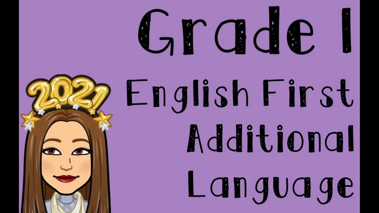 Grade 1 English First Additional Language Term 1 Lesson 1 - YouTube