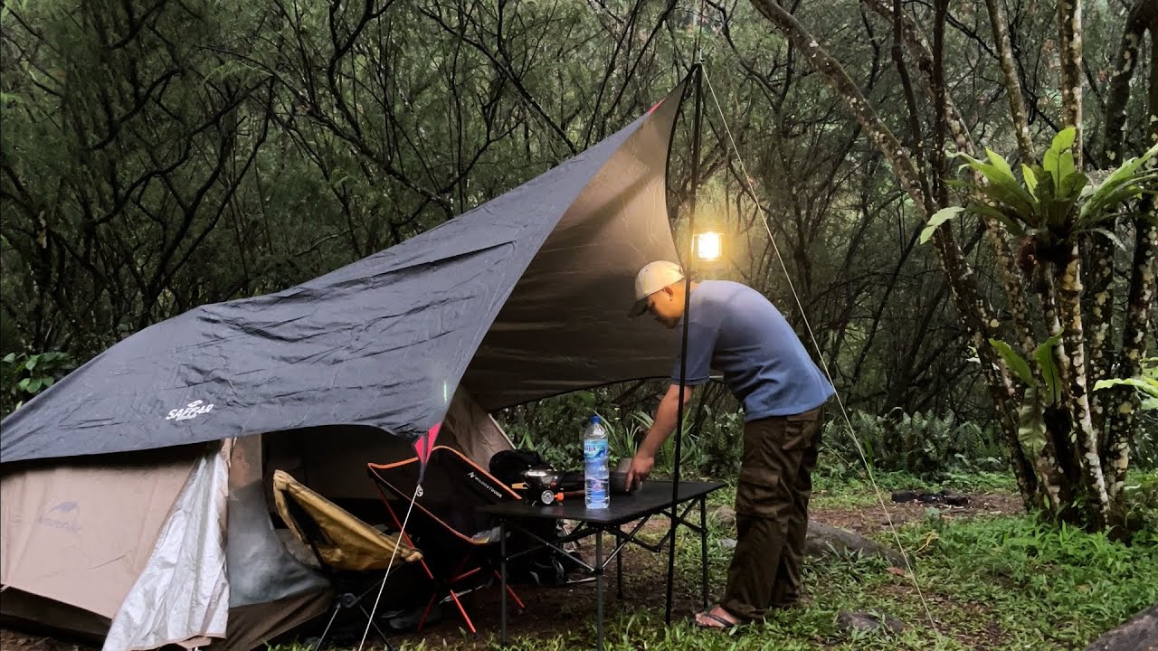 CAMPING LEMBAH KALIANDRA | CAMP TEPI SUNGAI BOGOR | HUJAN BADAI ...