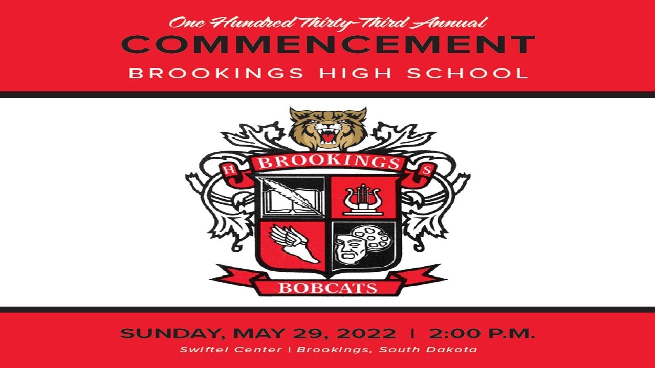 Brookings High School 2021-2022 Graduation 5.29.22 - YouTube