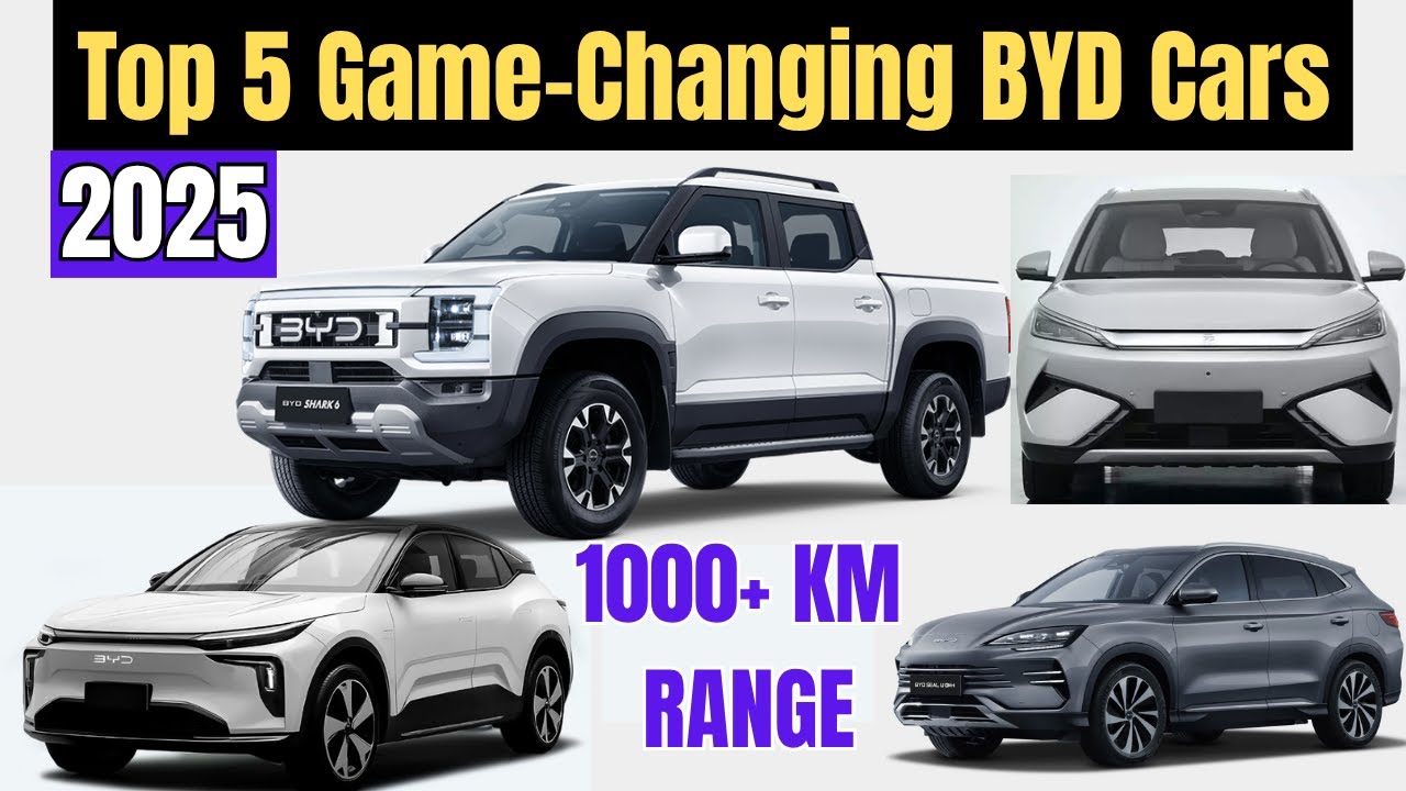 BYD’s 2025 Lineup Is INSANE— These 5 Models Are Game Changers! - YouTube