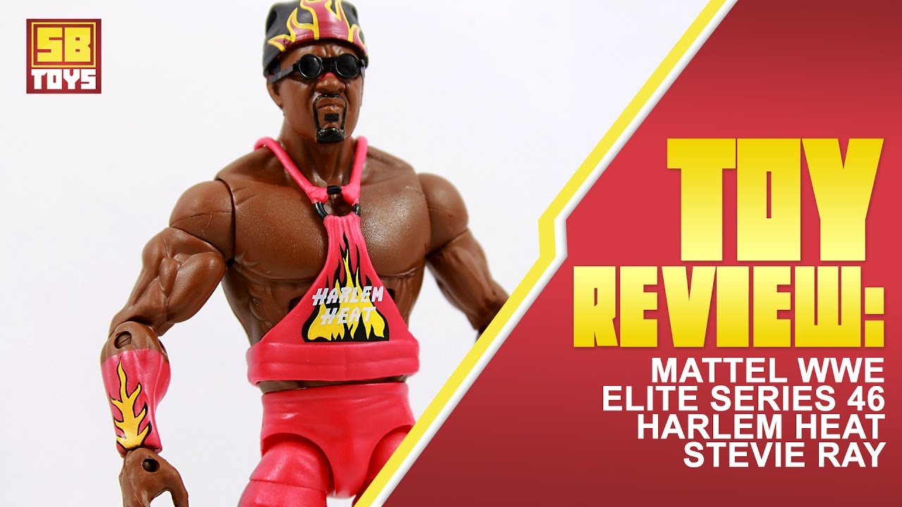 SB Toys: Mattel WWE Elite Series 46 Stevie Ray Harlem Heat Action ...