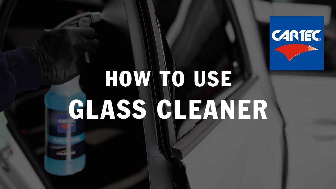 How to use Cartec Glass Cleaner? - YouTube