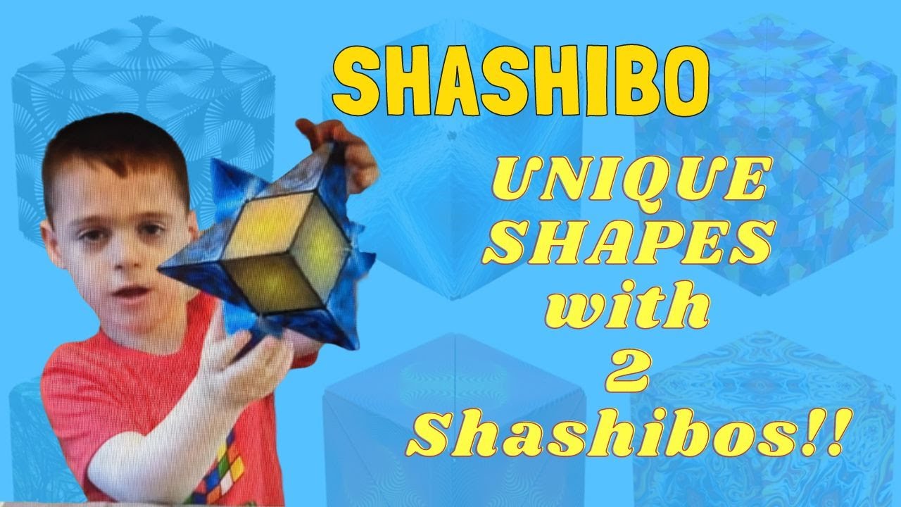 Creating Shapes with Two Shashibo Cubes - YouTube