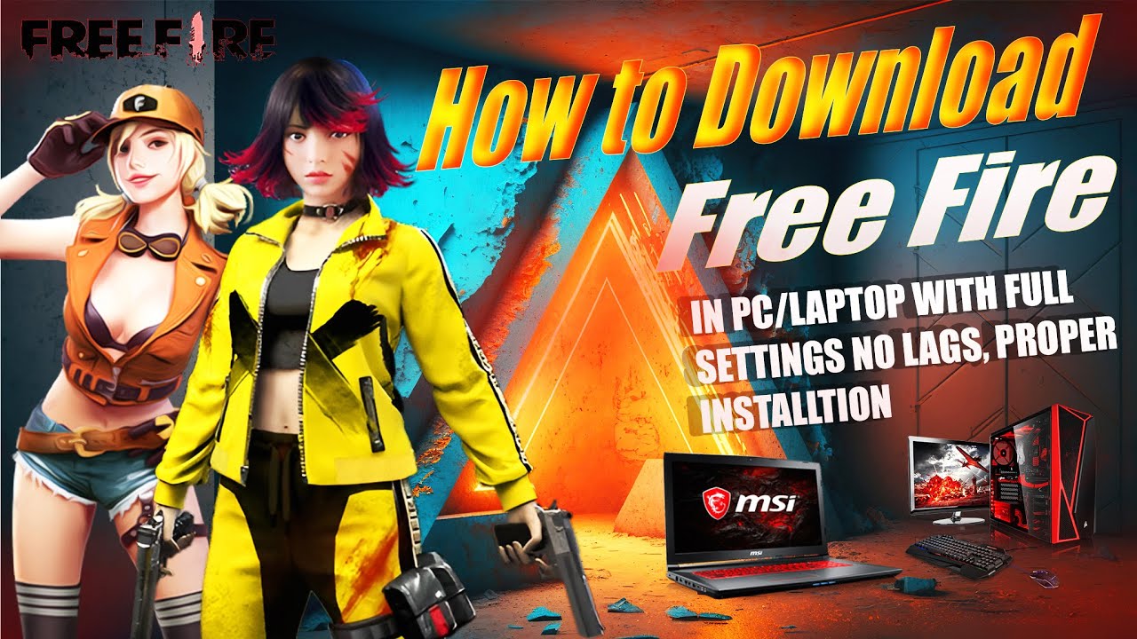 How to Download Free Fire on PC or Laptop | Install Free Fire Max on ...