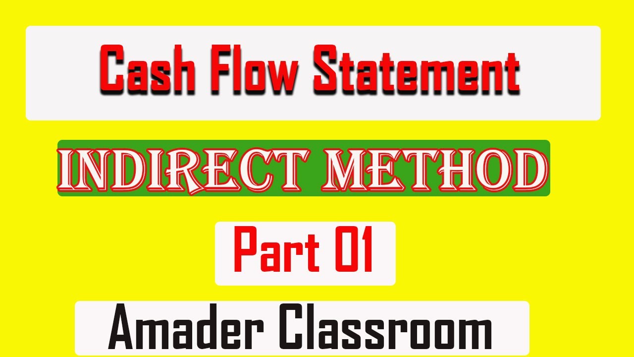 Cash Flow statement (Direct method) - YouTube