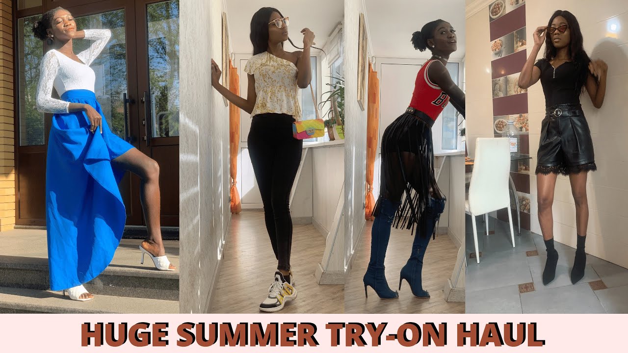 HUGE SUMMER TRY-ON HAUL| FASHIONNOVA, ALI-EXPRESS - YouTube