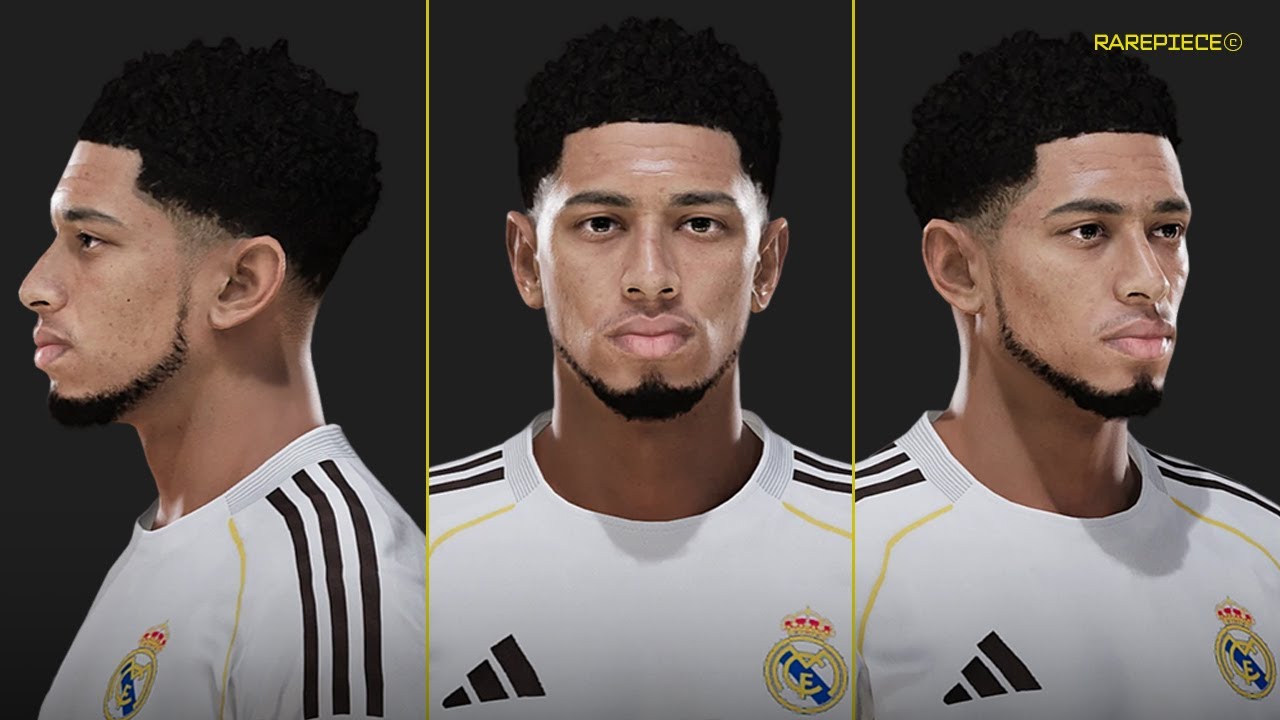 Jude Bellingham Face 2025 - PES 2021 & FL25 - YouTube