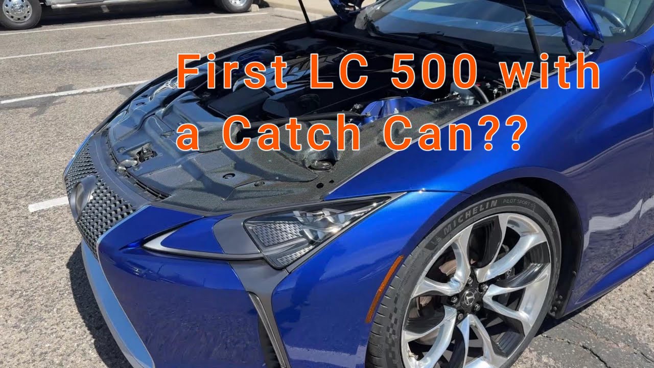LC 500 gets an Air Oil Separator. First LC 500 with one? - YouTube