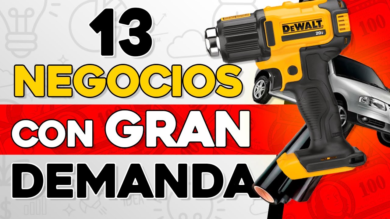 🤑 Negocios con BAJA Competencia 💲 Negocios con GRAN Demanda - YouTube