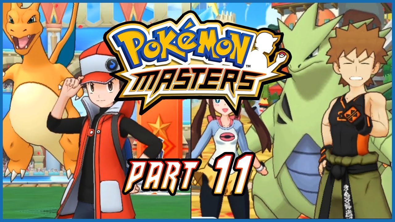 Pokemon Masters Part 11 SYNGA SUIT & RED Gameplay Walkthrough - YouTube