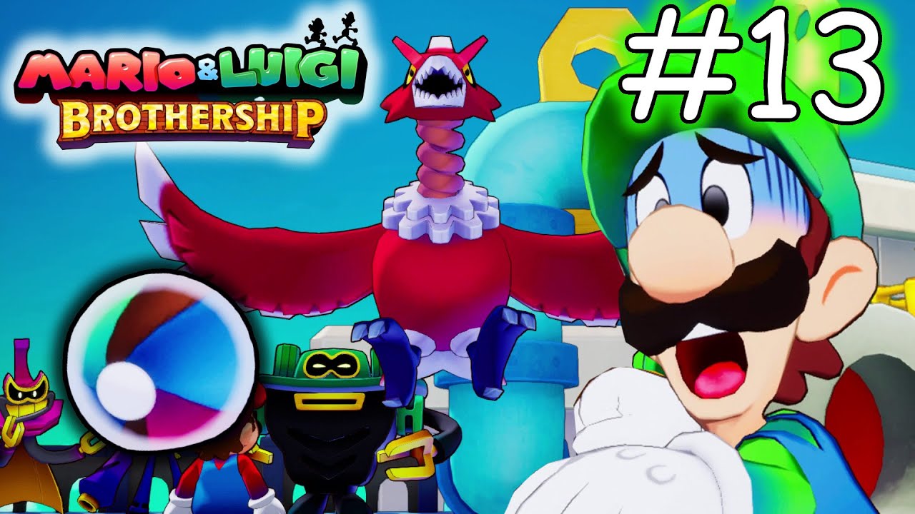 Mega Snaptor Boss Fight!!! - Mario & Luigi Brothership #13 - YouTube