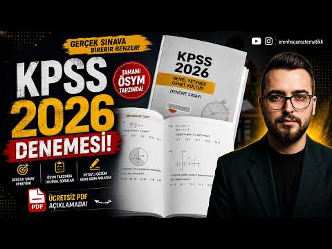 ÖSYM TADINDA KPSS MATEMATİK DENEMESİ | + ÜCRETSİZ PDF