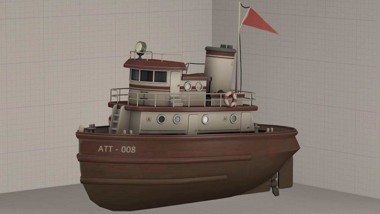 (SFM) Team Fortress 2 Enhanced Tugboat - YouTube