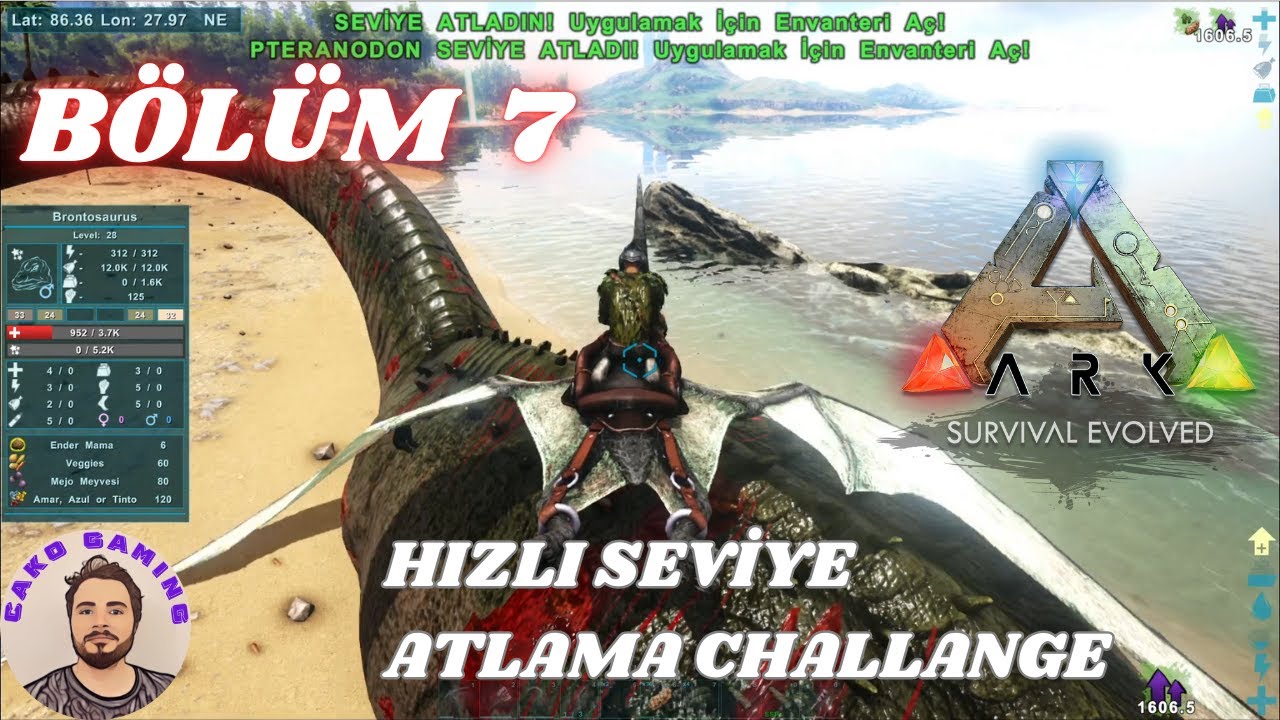 DİNOZORLARA FISILDAYAN ADAM! // ARK SURVIVAL EVOLVED TÜRKÇE SERİ // THE ...