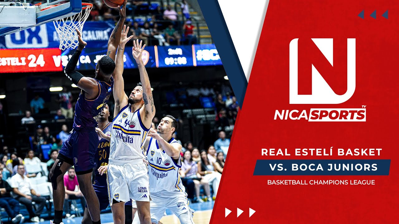 📡 EN VIVO 🏀 Baloncesto Internacional | Real Estelí Basket 🆚️️ Boca Jr ...