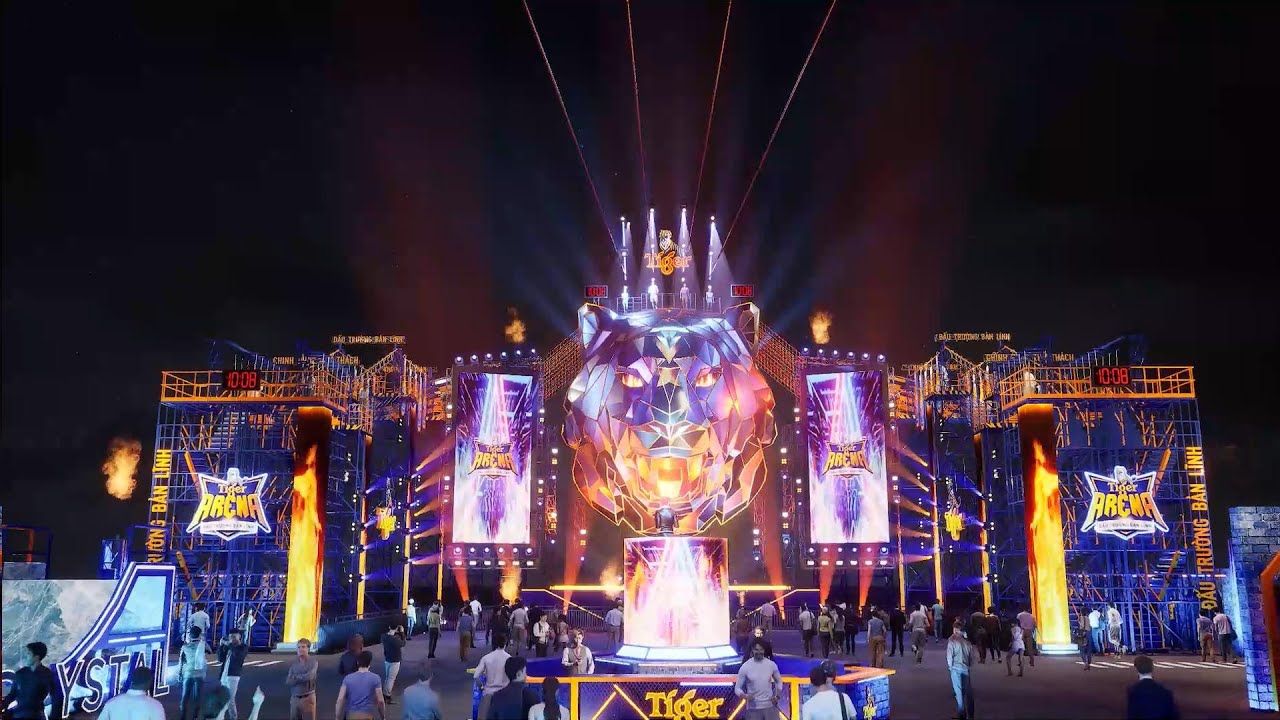 Đến TIGER ARENA - Chinh Phục Chuỗi Thử Thách Không Giới Hạn - YouTube