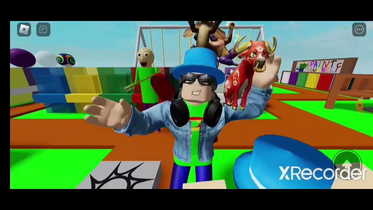 ROBLOX BALDI'S BASICS MINI OBBY - YouTube