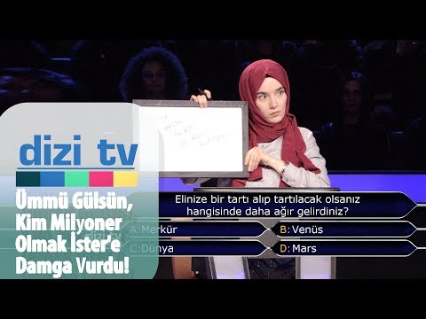 Ümmü Gülsün, Kim Milyoner Olmak İster'e damga vurdu! - Dizi Tv 664. Bölüm