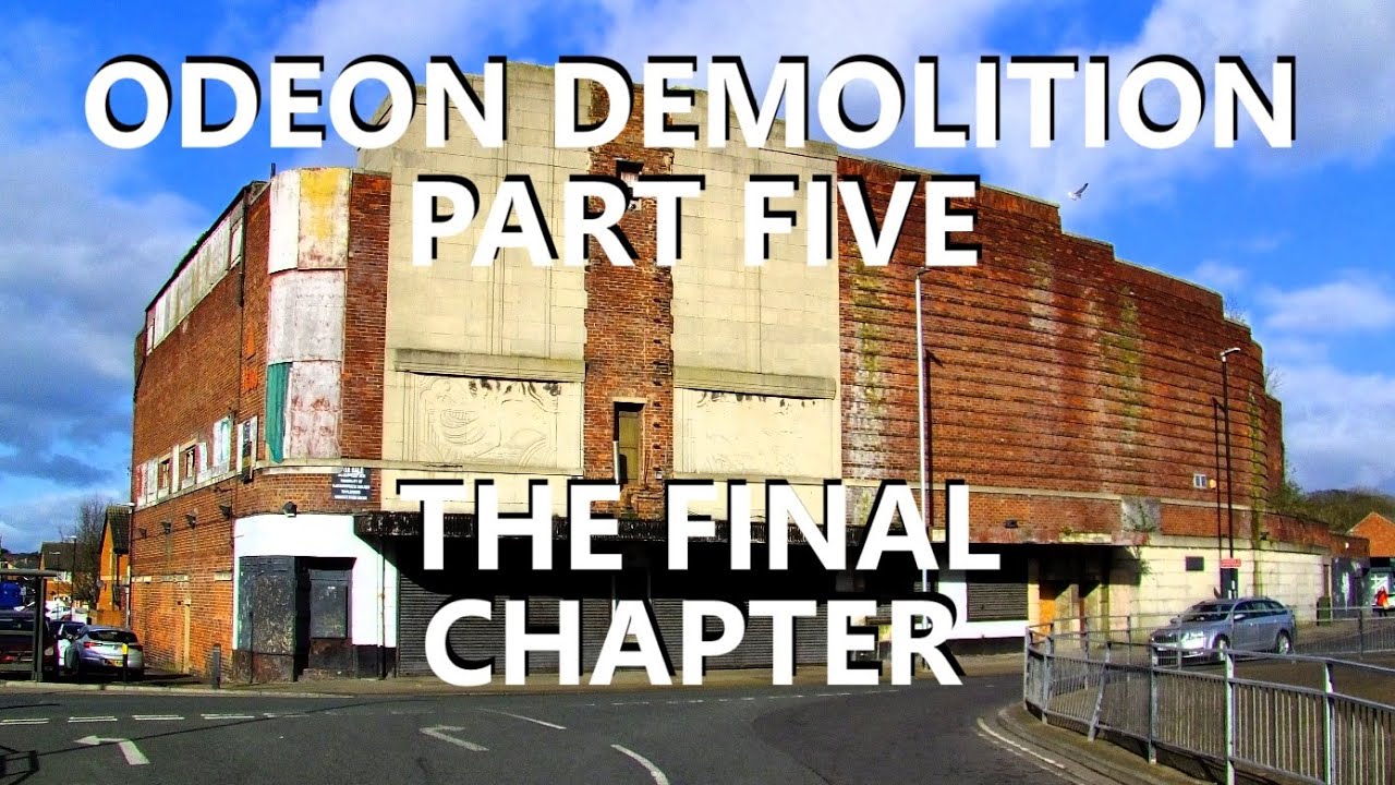 Demolition of Hartlepool Odeon Cinema . Part Five .. - YouTube