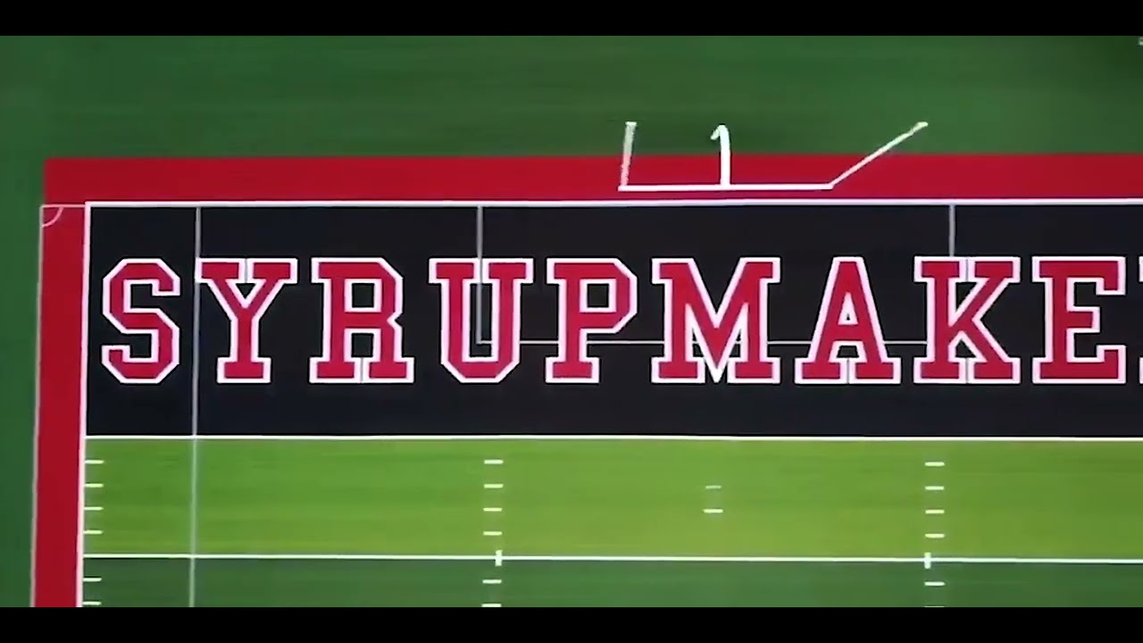 Cairo High School Syrupmakers AstroTurf Football Field - YouTube