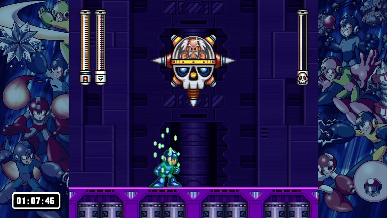 Mega Man Legacy Collection 2 - MM7 Wily Machine 7 Gold (easy-ish method ...