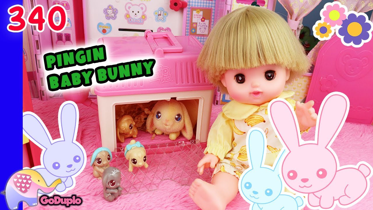 Mainan Boneka Eps 340 Nene Pingin Punya Baby Bunny - Goduplo TV - YouTube