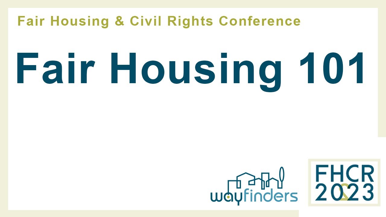 Fair Housing 101 - YouTube