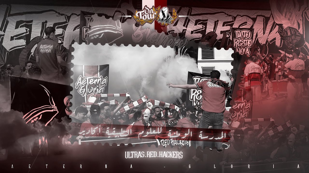 Ultras Red Hackers | Déplacement ENSA-A 2024 - YouTube