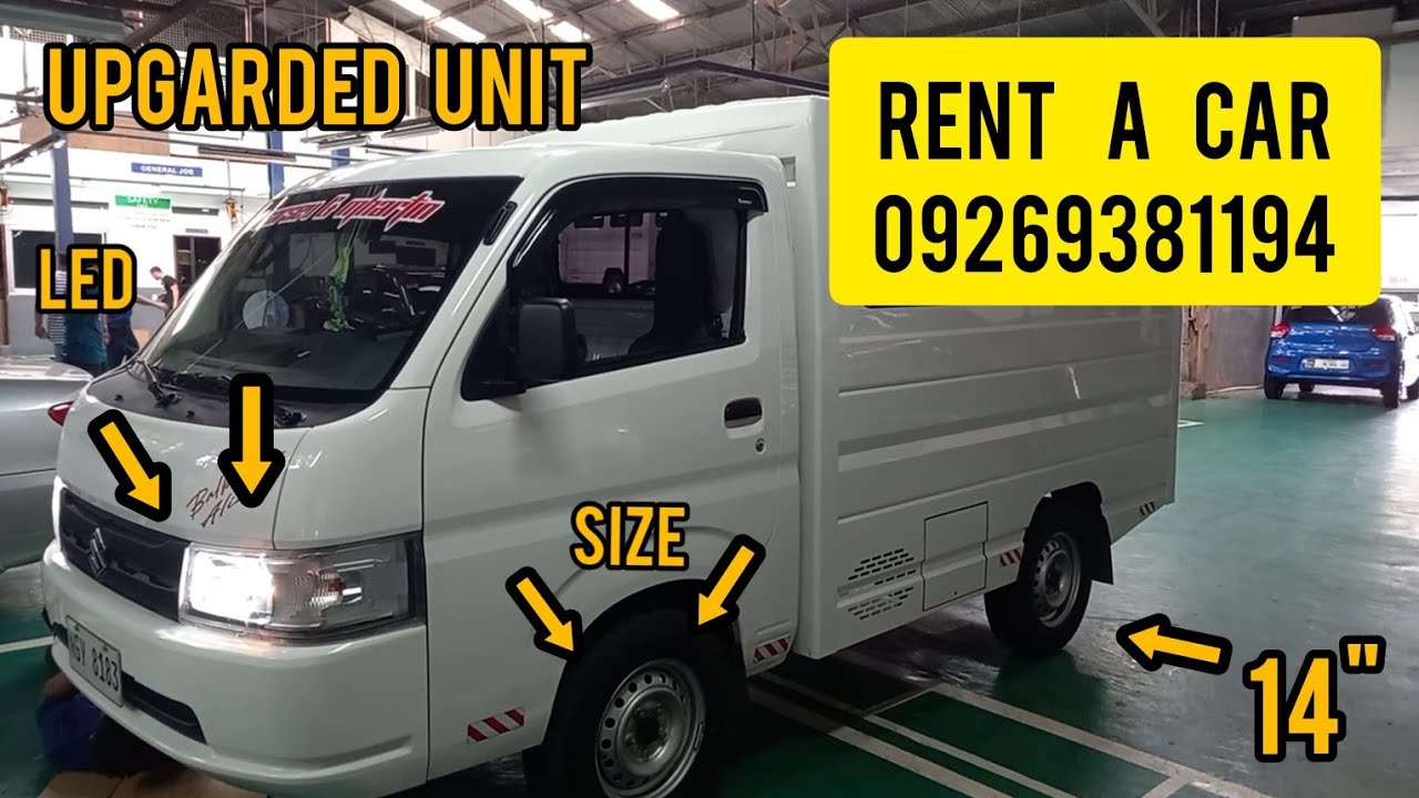 UPGRADED SUZUKI CARRY UTILITY VAN DUAL AC & MORE.. - YouTube