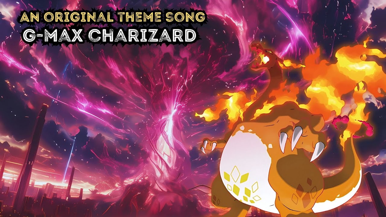 Gigantamax Charizard - Wildfire Unleashed | Original Pokemon Theme Song - YouTube